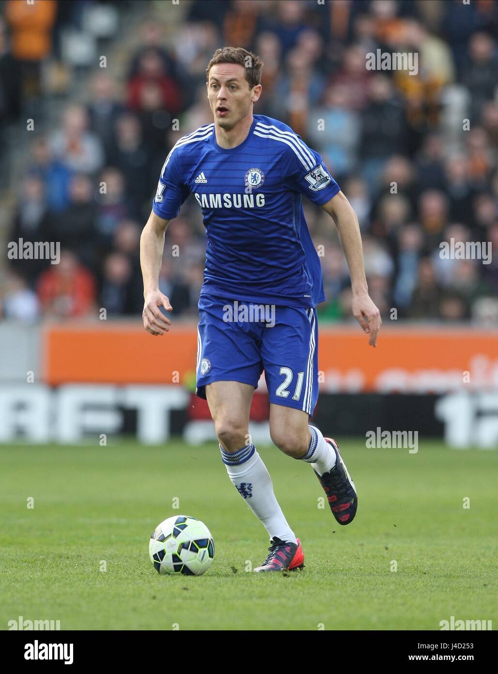 NEMANJA MATIC CHELSEA FC CHELSEA FC KC STADIUM HULL ENGLAND 22 March ...