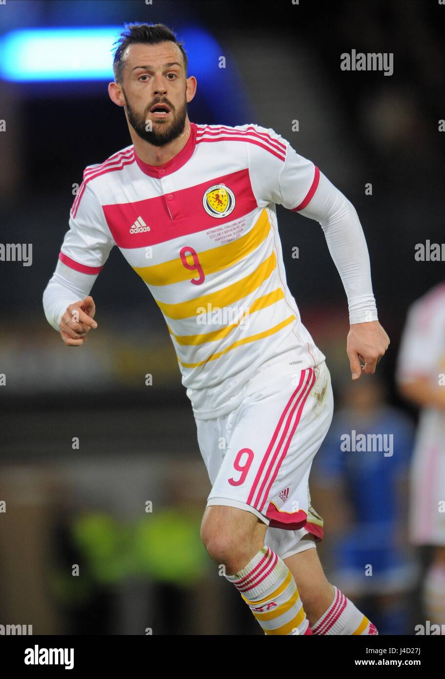 STEVEN FLETCHER SCOTLAND HAMPDEN PARK GLASGOW SCOTLAND 25 March 2015 ...