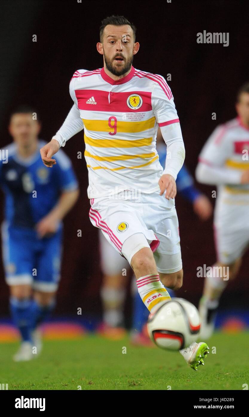 STEVEN FLETCHER SCOTLAND HAMPDEN PARK GLASGOW SCOTLAND 25 March 2015 ...