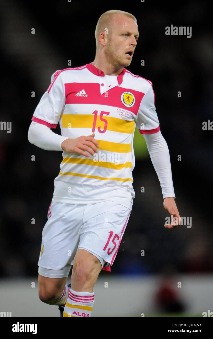 STEVEN NAISMITH SCOTLAND EVERTON FC SCOTLAND & EVERTON FC HAMPDEN PARK ...