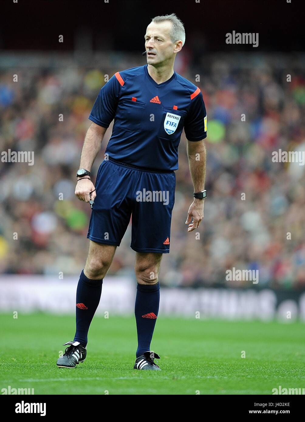 REFEREE MARTIN ATKINSON BRAZIL V CHILE EMIRATES STADIUM LONDON ENGLAND ...