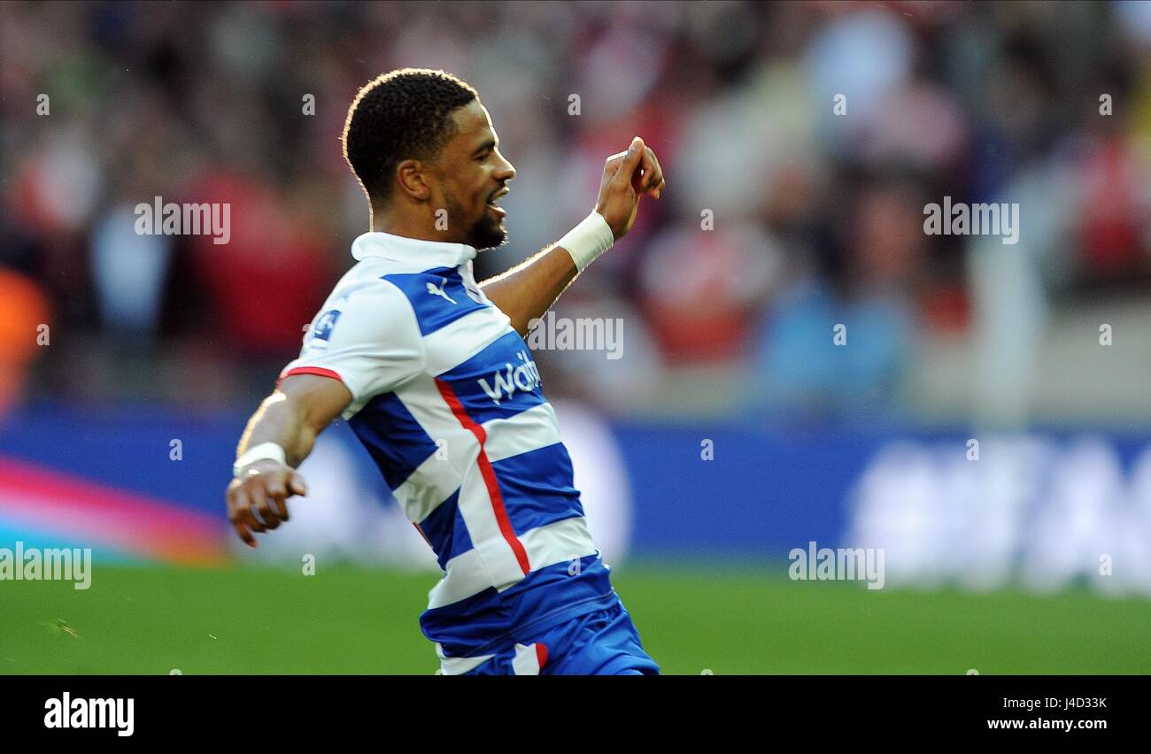 GARATH MCCLEARY OF READING CEL READING V ARSENAL WEMBLEY STADIUM LONDON ...