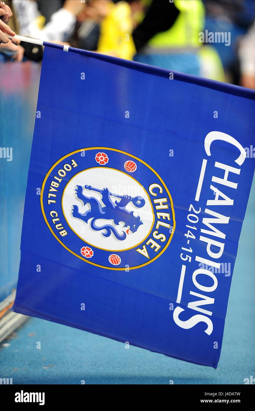 Chelsea flag stamford bridge hi-res stock photography and images - Alamy
