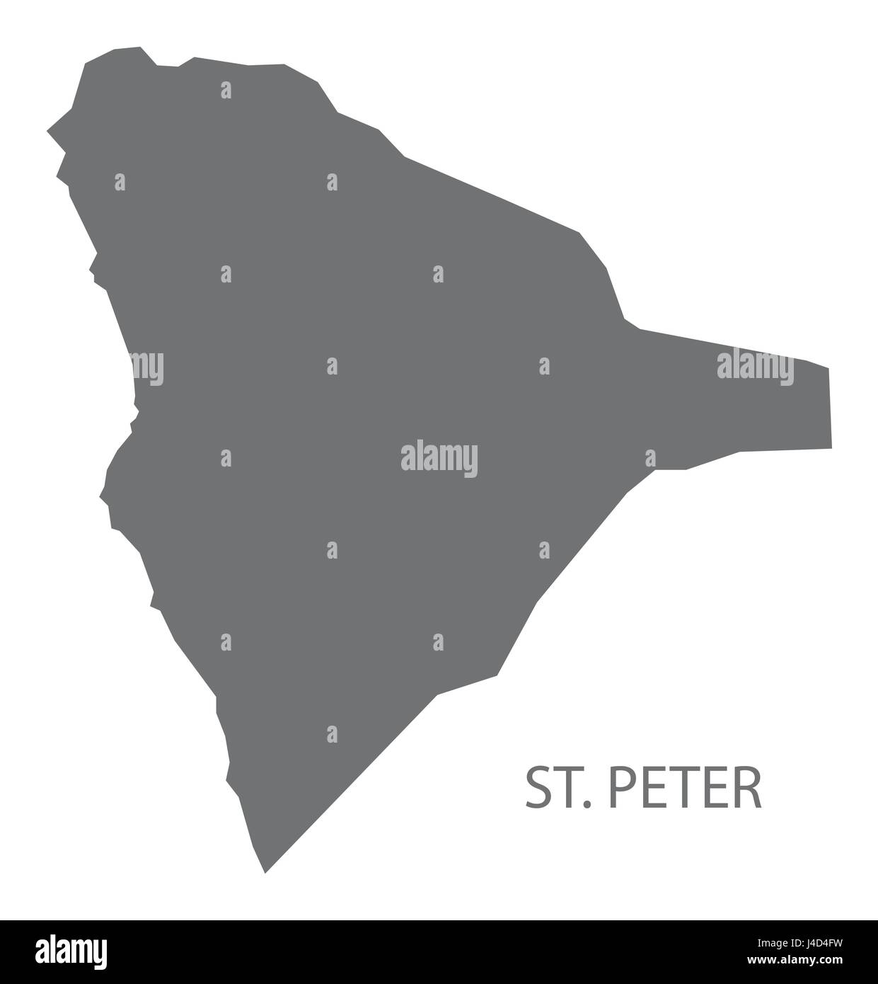 St peter map hi-res stock photography and images - Alamy