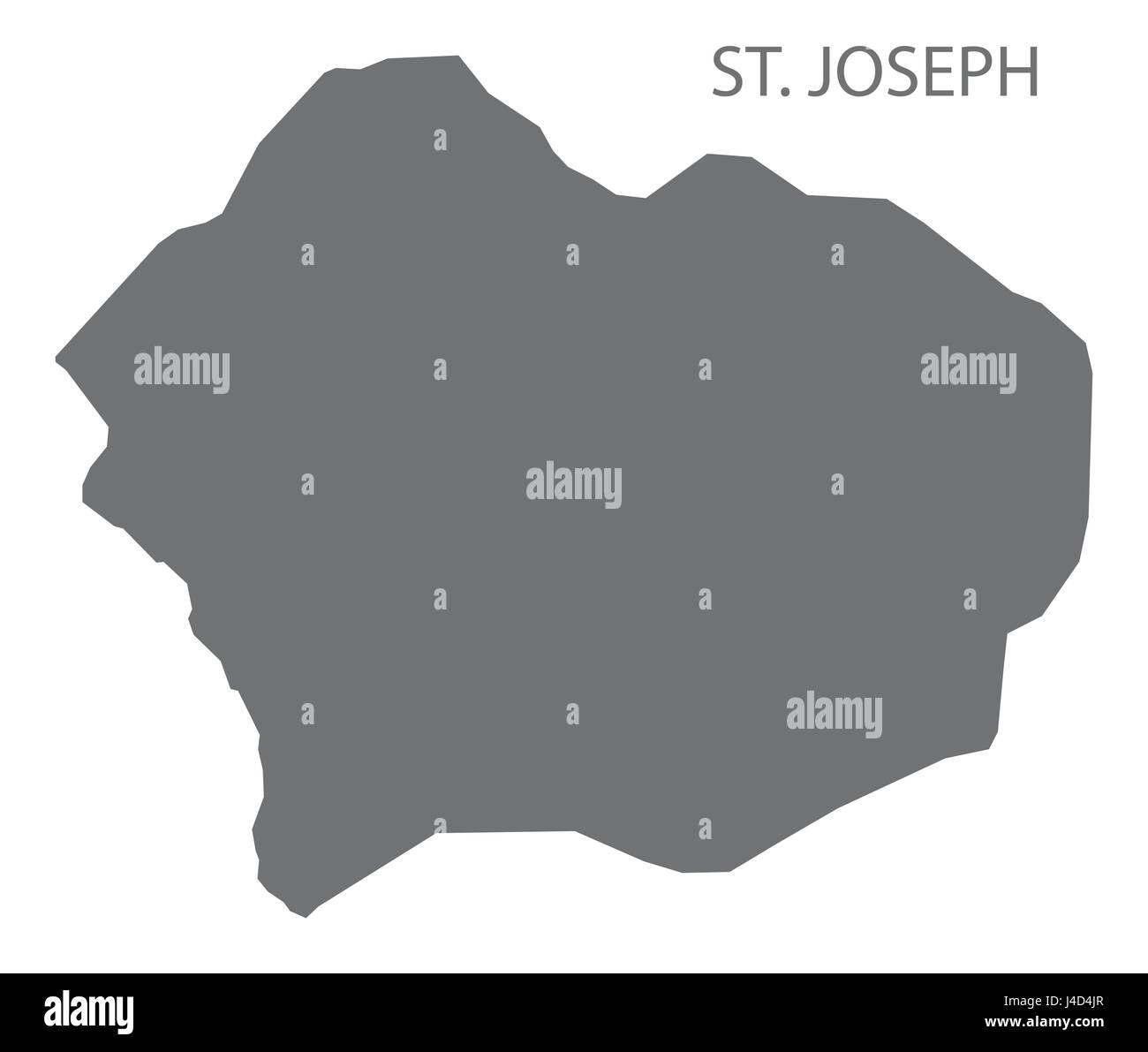 St joseph map hi-res stock photography and images - Alamy