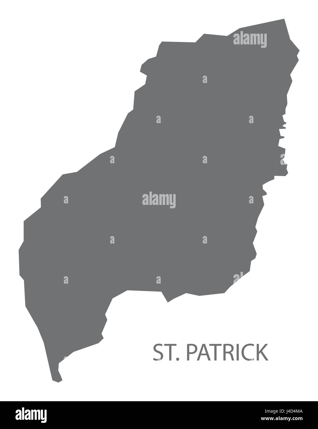 Map of patrick hi-res stock photography and images - Alamy
