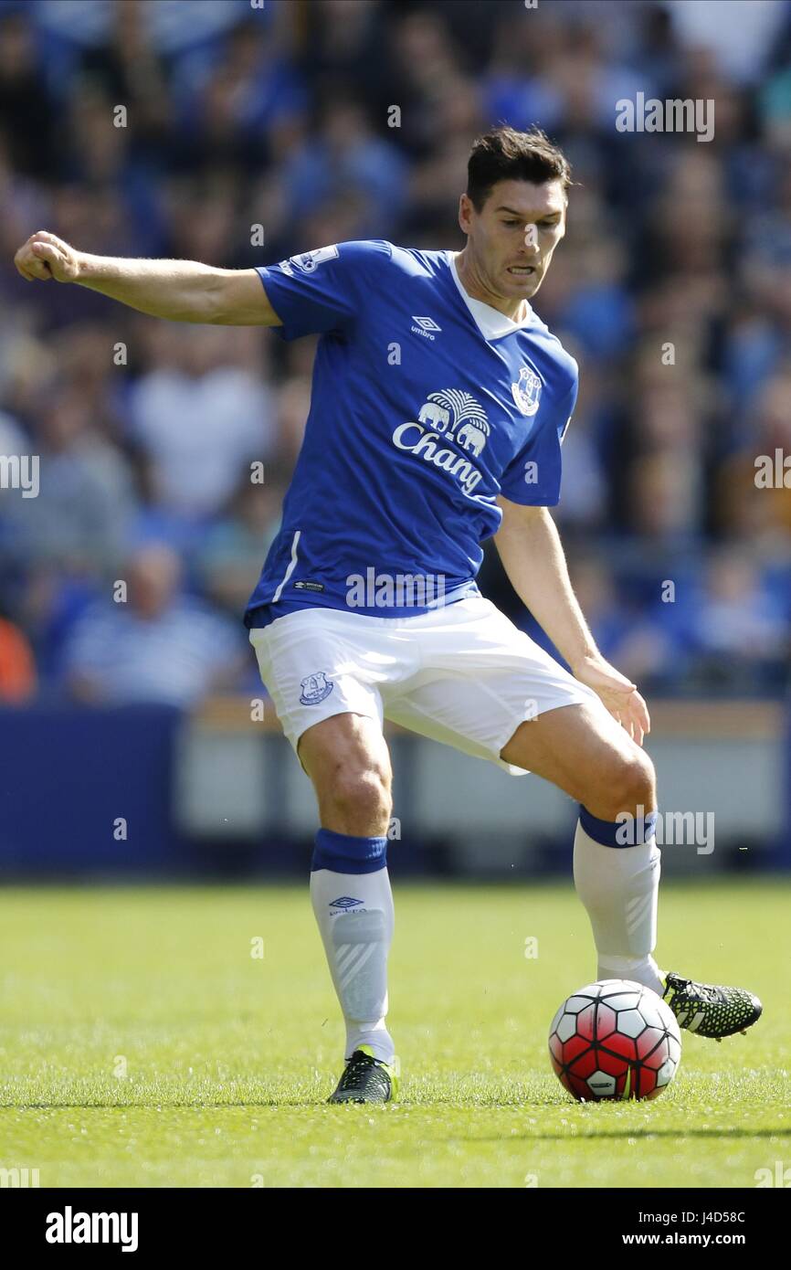 GARETH BARRY EVERTON FC EVERTON FC GOODISON PARK EVERTON ENGLAND 08 ...
