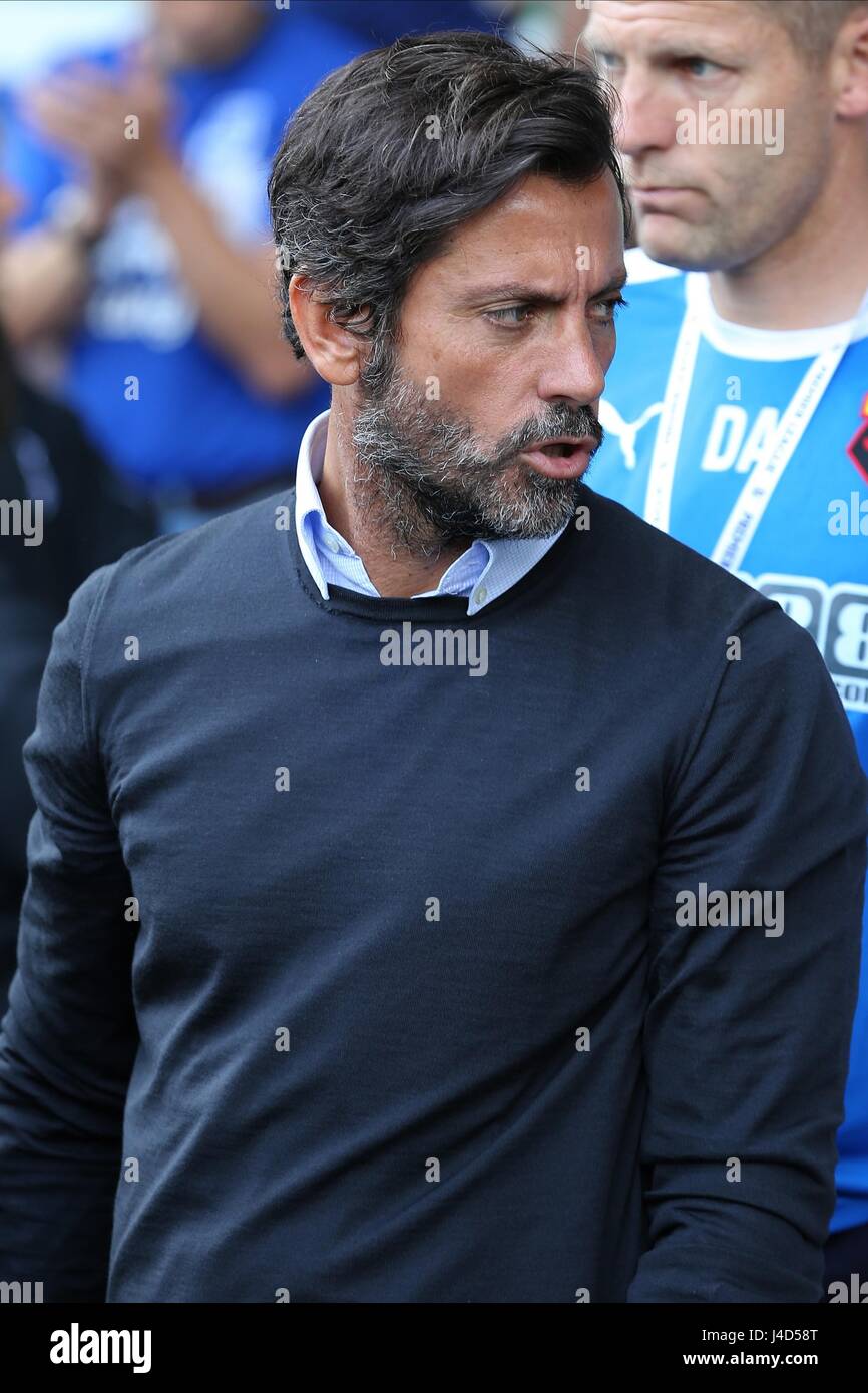 Watford manager quique flores watford hi res stock photography and images Alamy