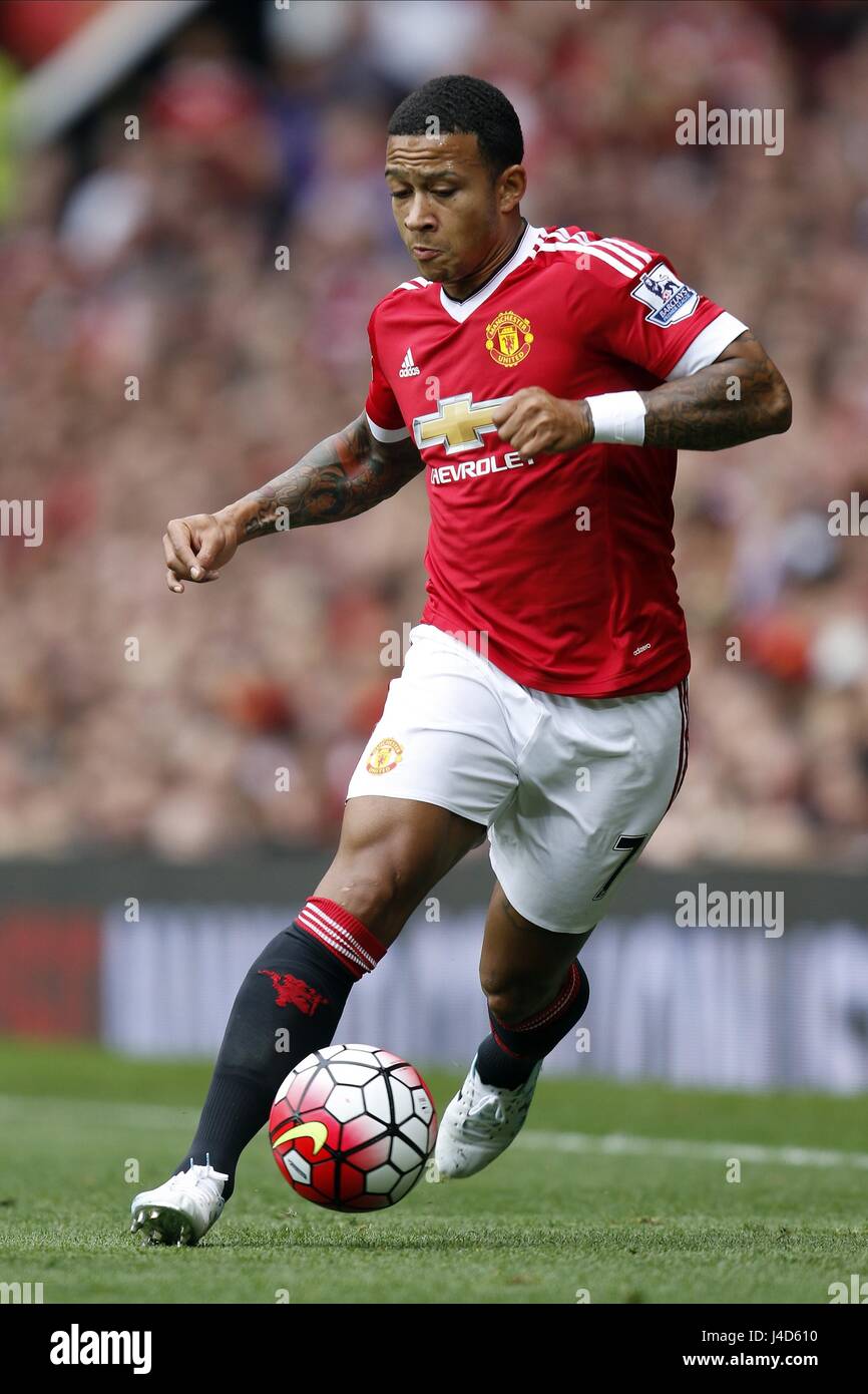 MEMPHIS DEPAY MANCHESTER UNITED FC MANCHESTER UNITED FC OLD TRAFFORD ...