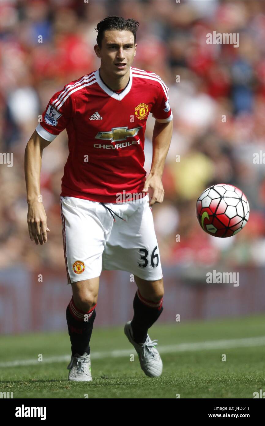 MATTEO DARMIAN MANCHESTER UNITED FC MANCHESTER UNITED FC OLD TRAFFORD ...