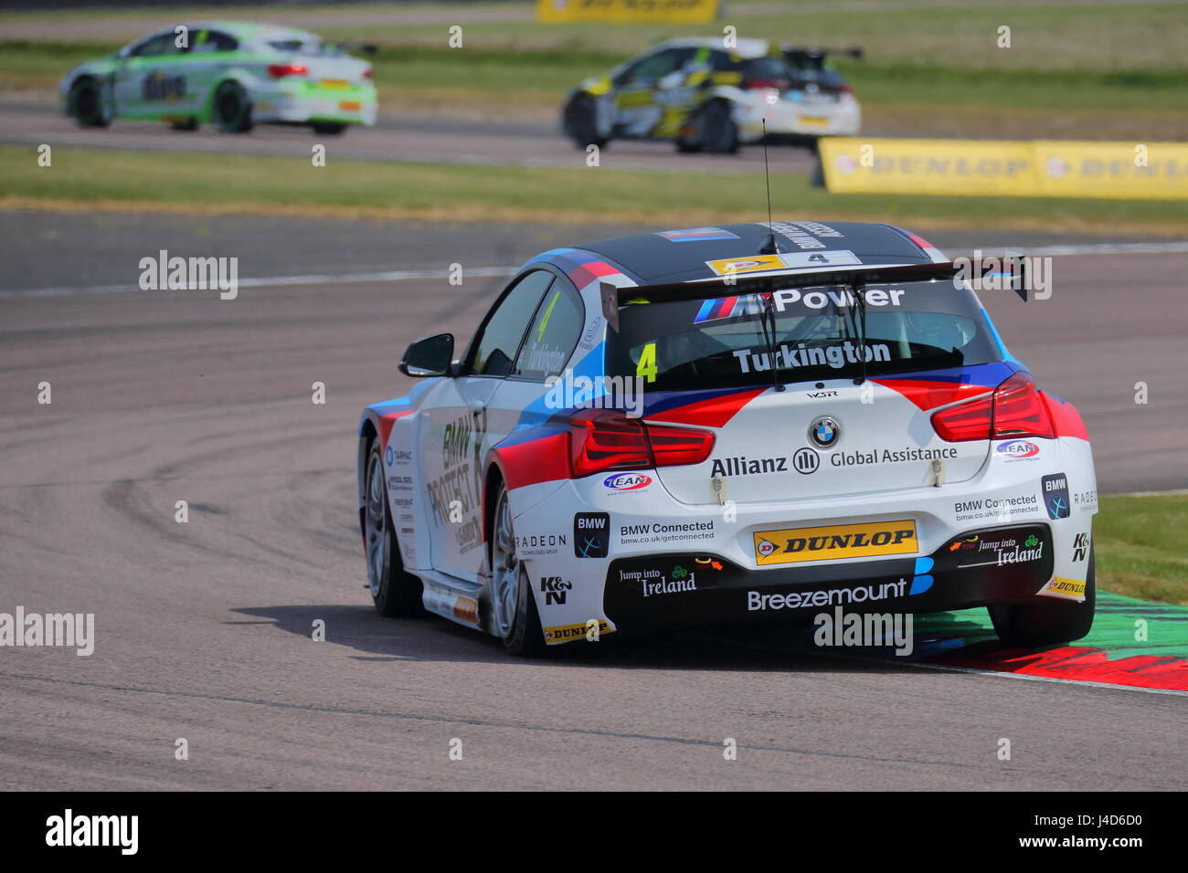 Colin Turkington in his BMW 125i M Sport during the free practice of ...