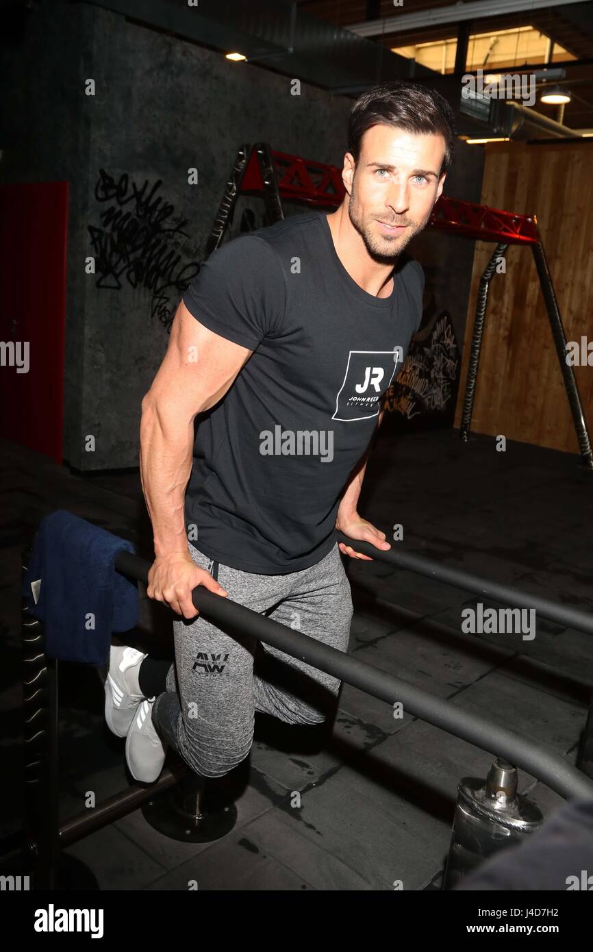 Sportive celebrities attending the opening of the new John Reed fitness ...