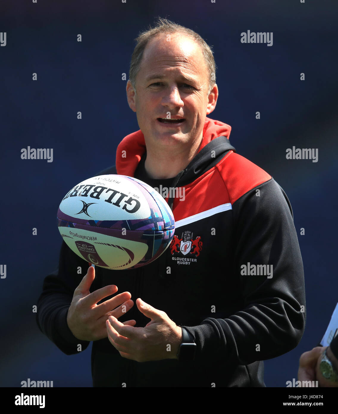 Gloucester Director of Rugby David Humphreys during the captain's run ...