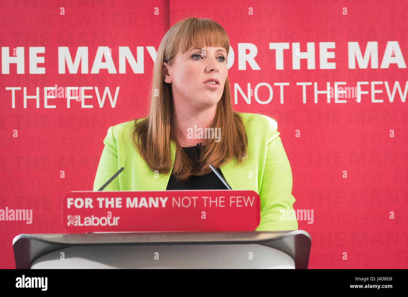 Labour's Shadow Education Secretary Angela Rayner during the launch ...