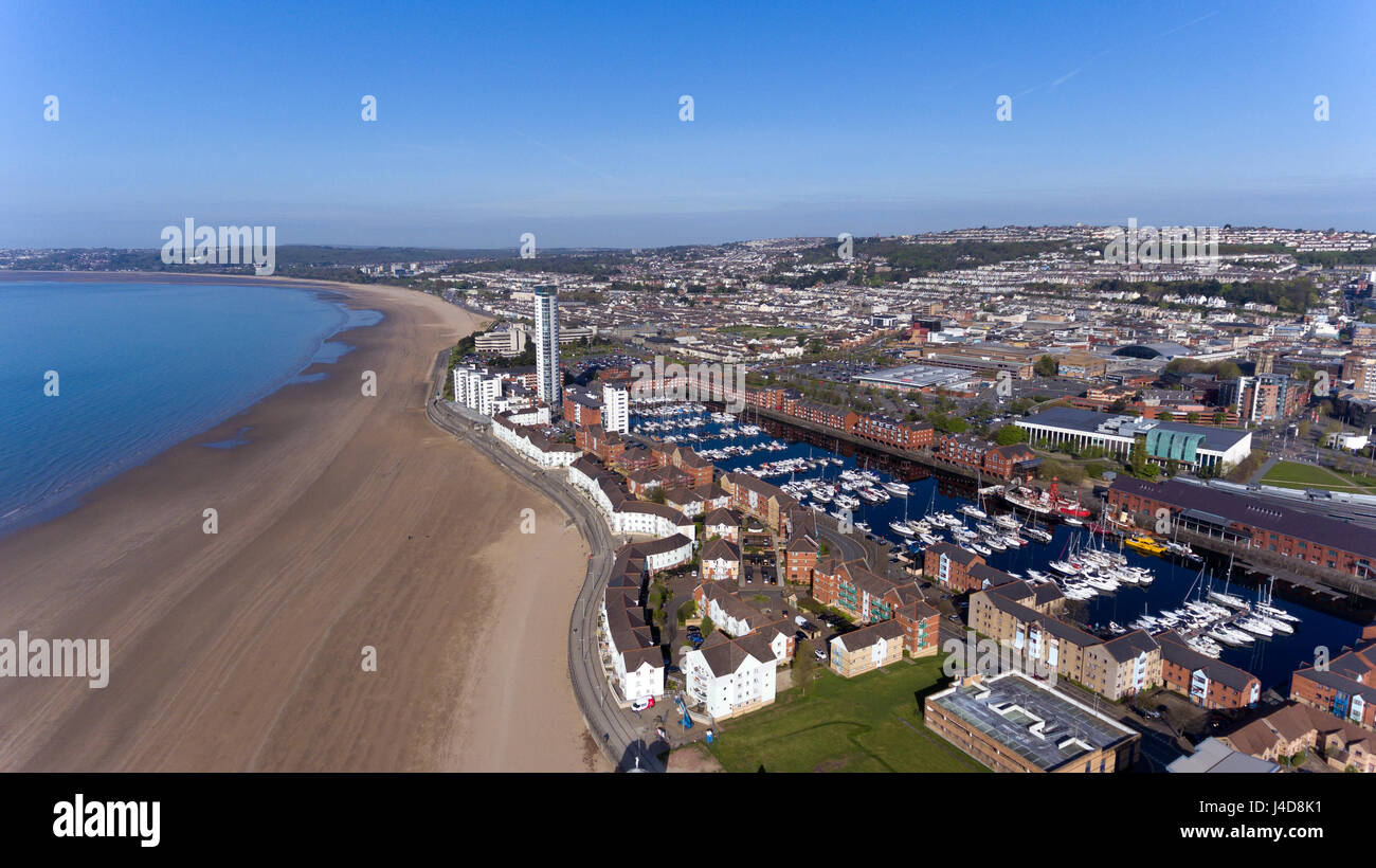 Swansea city centre wales hi-res stock photography and images - Alamy
