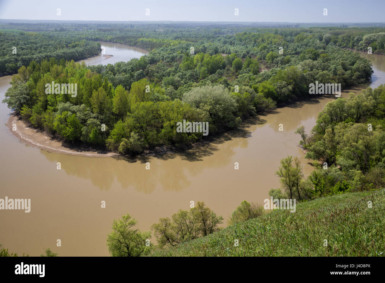 Kuban river. Krasnodar krai. Russia Stock Photo - Alamy