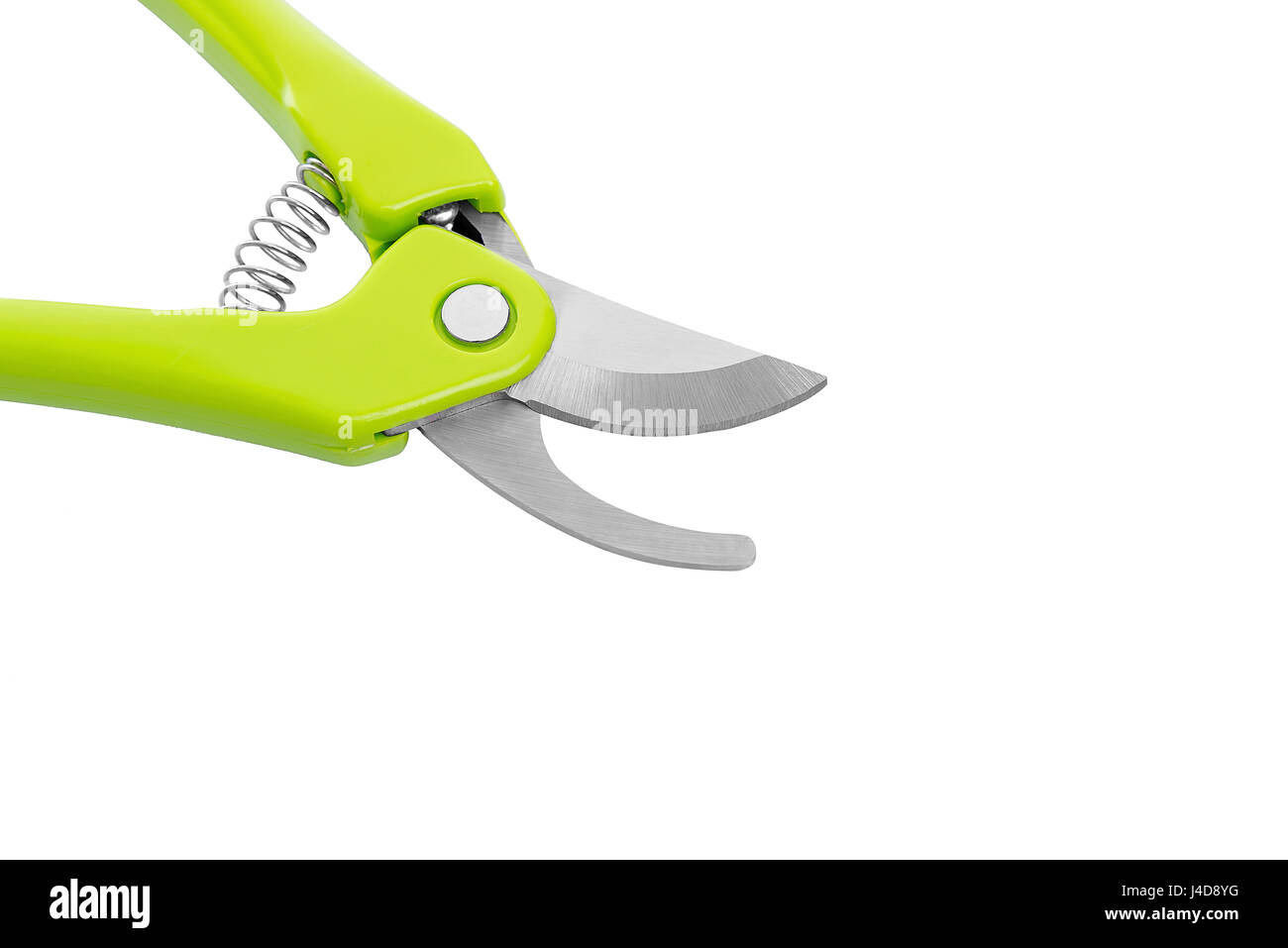 Garden pruner for pruning. Isolated on white background Stock Photo - Alamy
