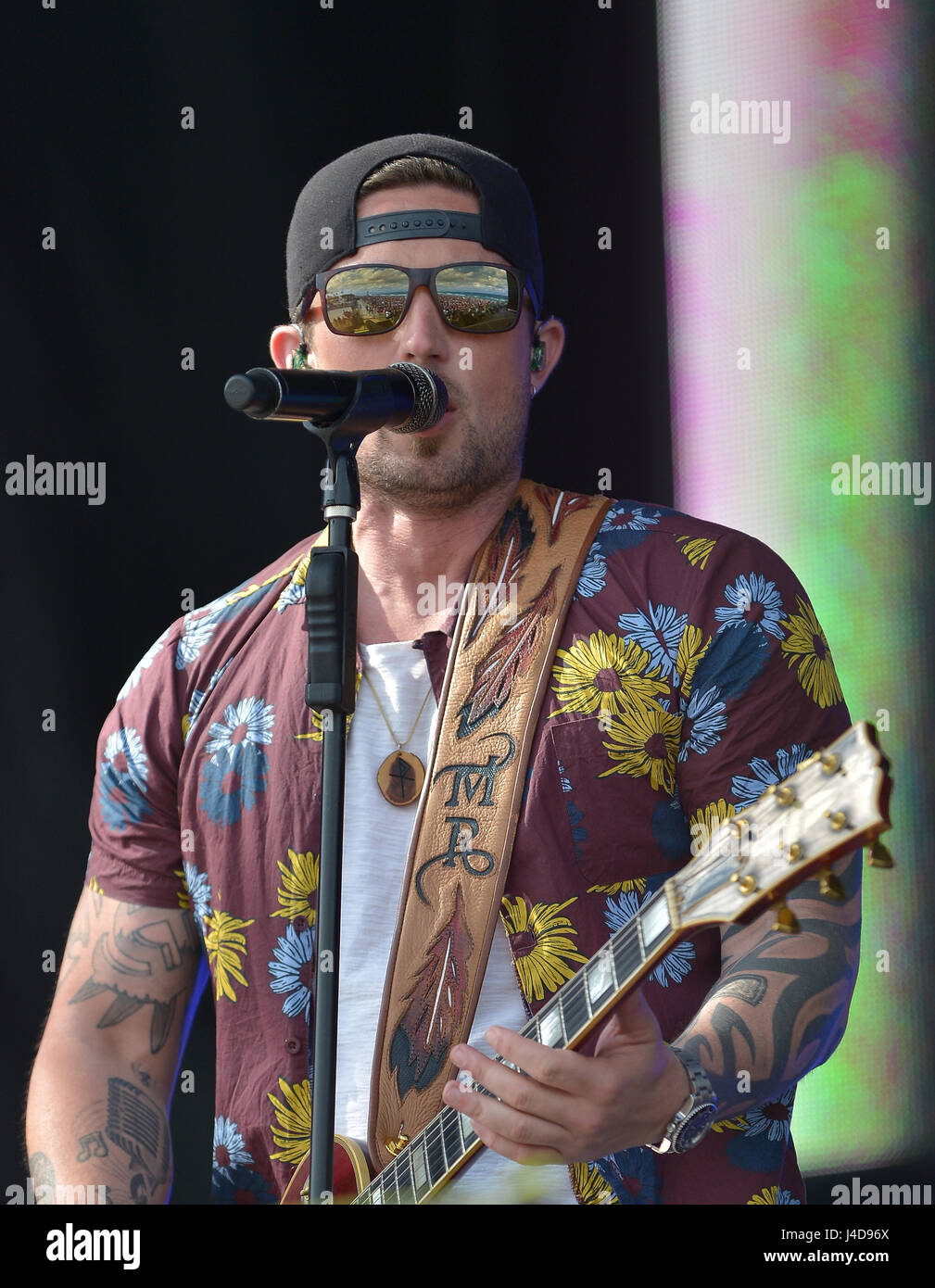 Michael Ray performs during the Rock the Ocean's Tortuga Music Festival ...