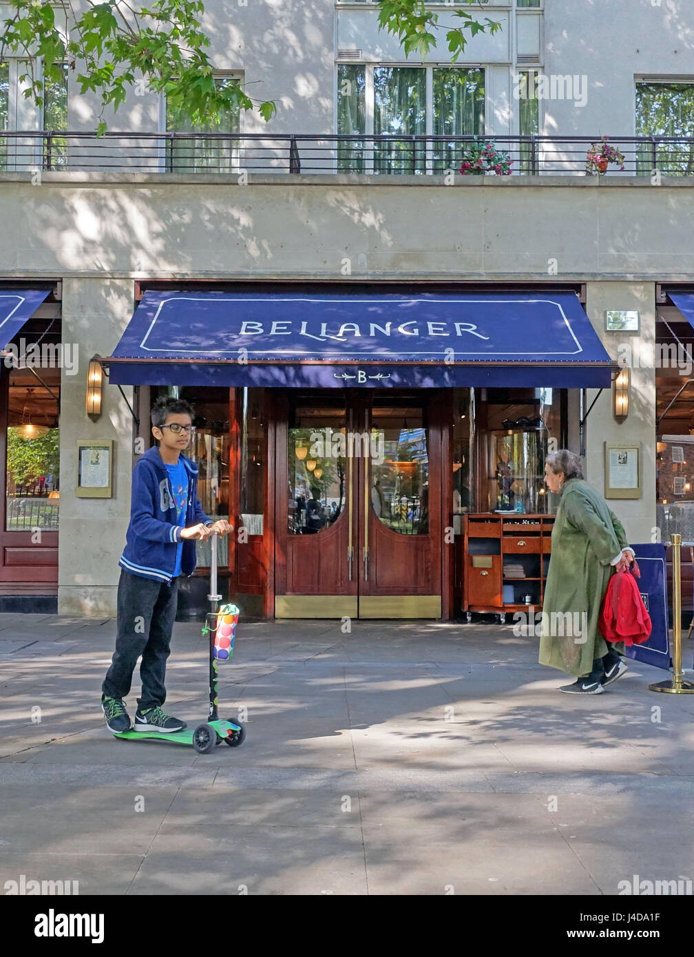 Bellanger restaurant, Islington Green, London Stock Photo - Alamy