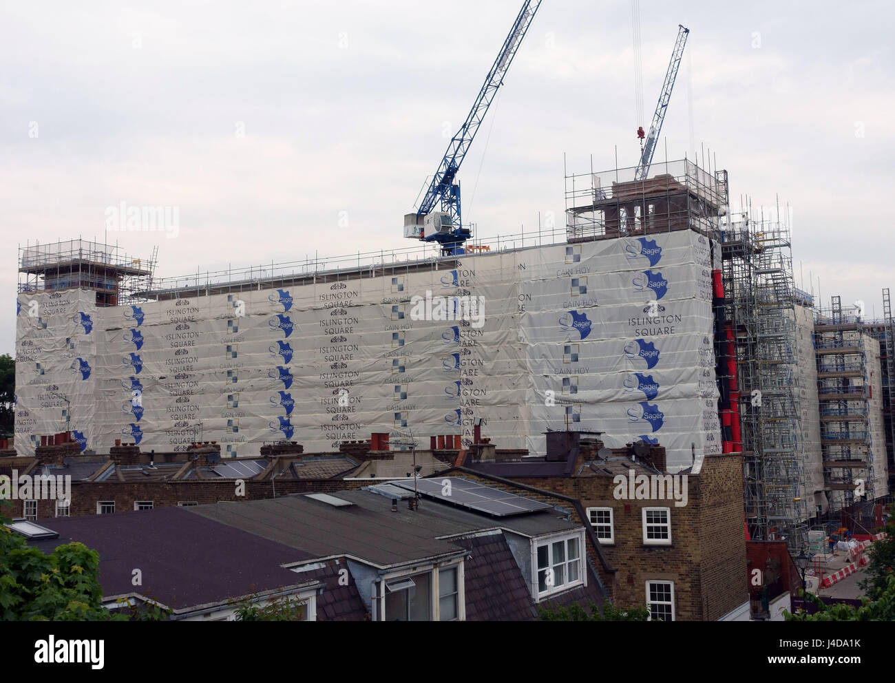 Islington Square redevelopment of former Royal Mail site, Islington ...