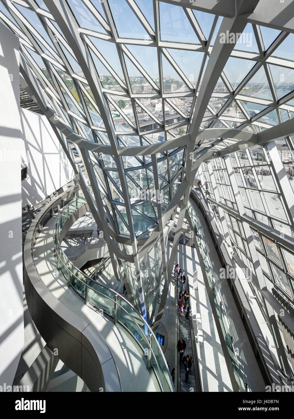 Spiral concrete ramp hi-res stock photography and images - Alamy