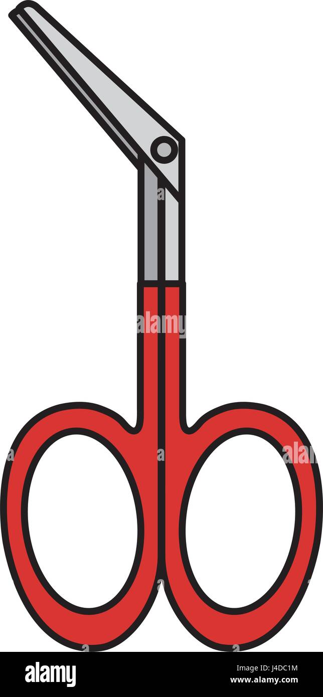 Surgical scissors isolated icon Stock Vector Image & Art - Alamy
