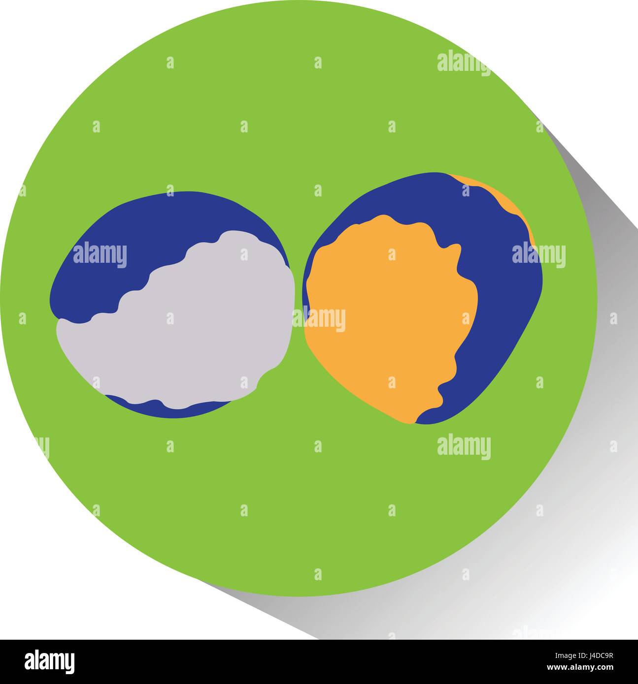 Pair of balls Stock Vector Images - Alamy