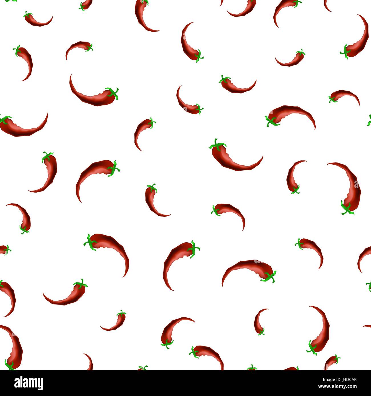 Hot Red Peppers Seamless Pattern Stock Vector Image & Art - Alamy