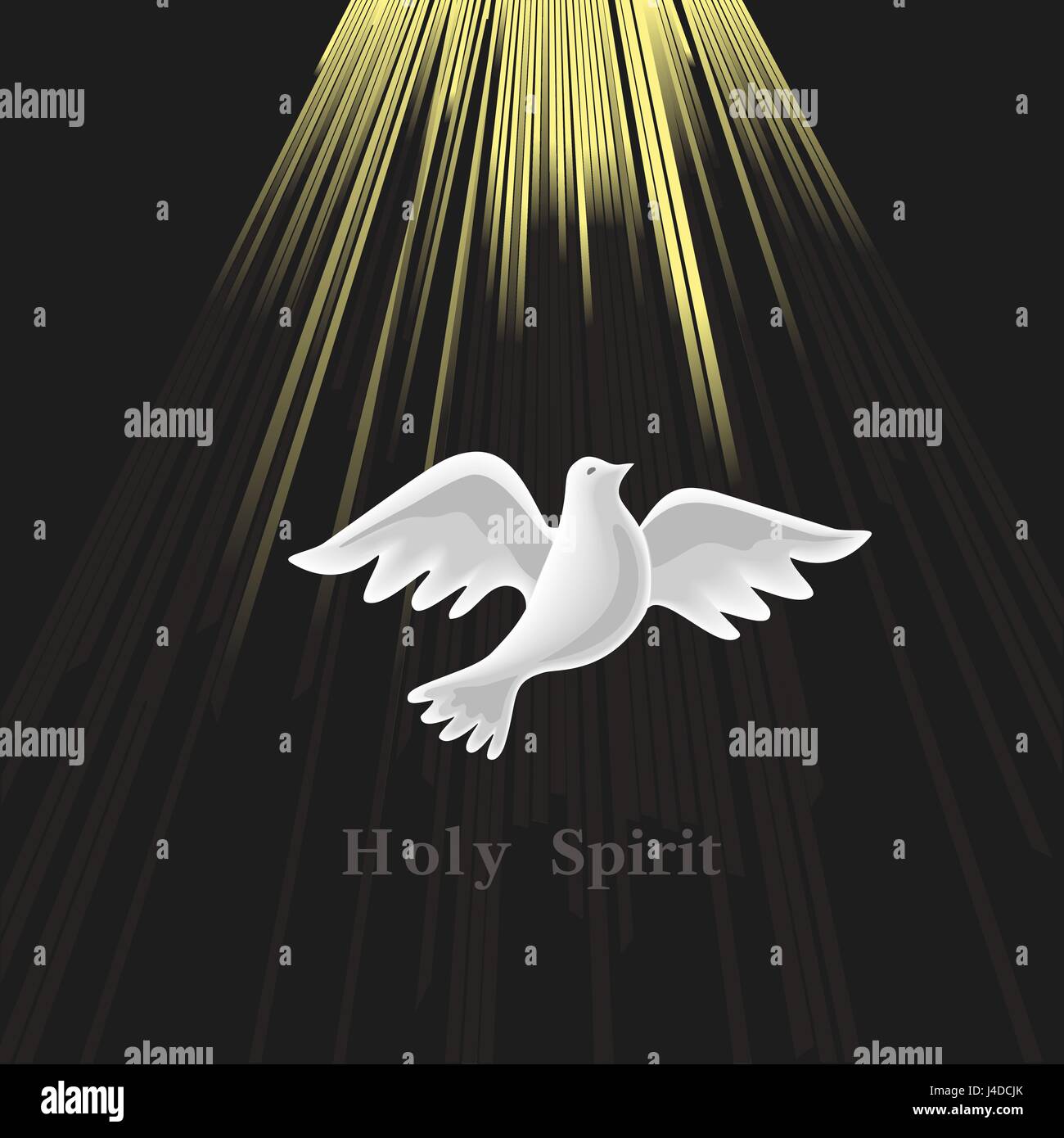 Pentecost Sunday. Holy Spirit Stock Vector Image & Art - Alamy