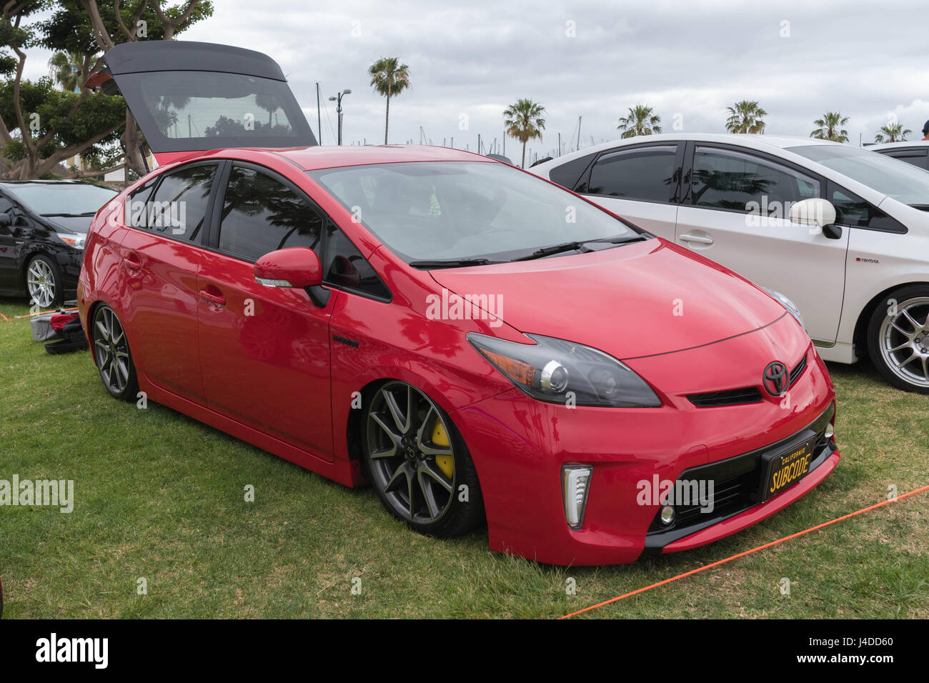 Tricked Out Prius Red