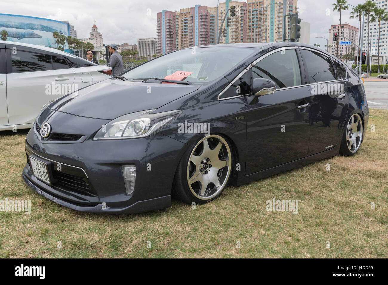 Red Toyota Prius High Resolution Stock Photography and Images - Alamy