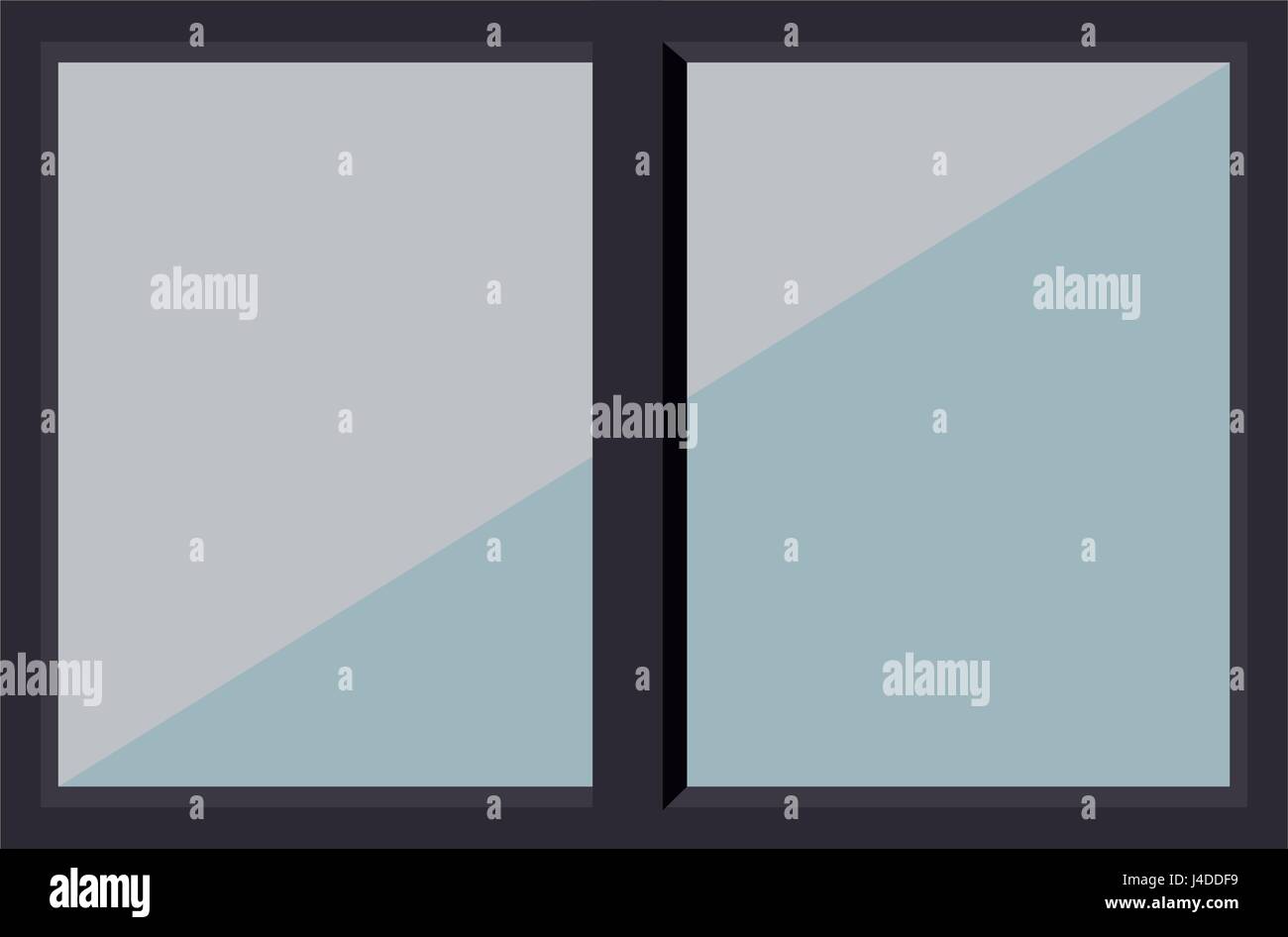 windows house glass icon Stock Vector Image & Art - Alamy