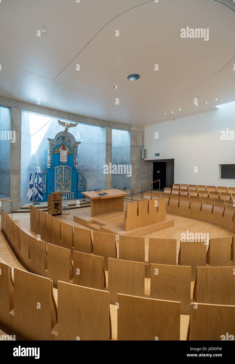 Synagogue at Yad vashem, Jerusalem, Israel Stock Photo - Alamy