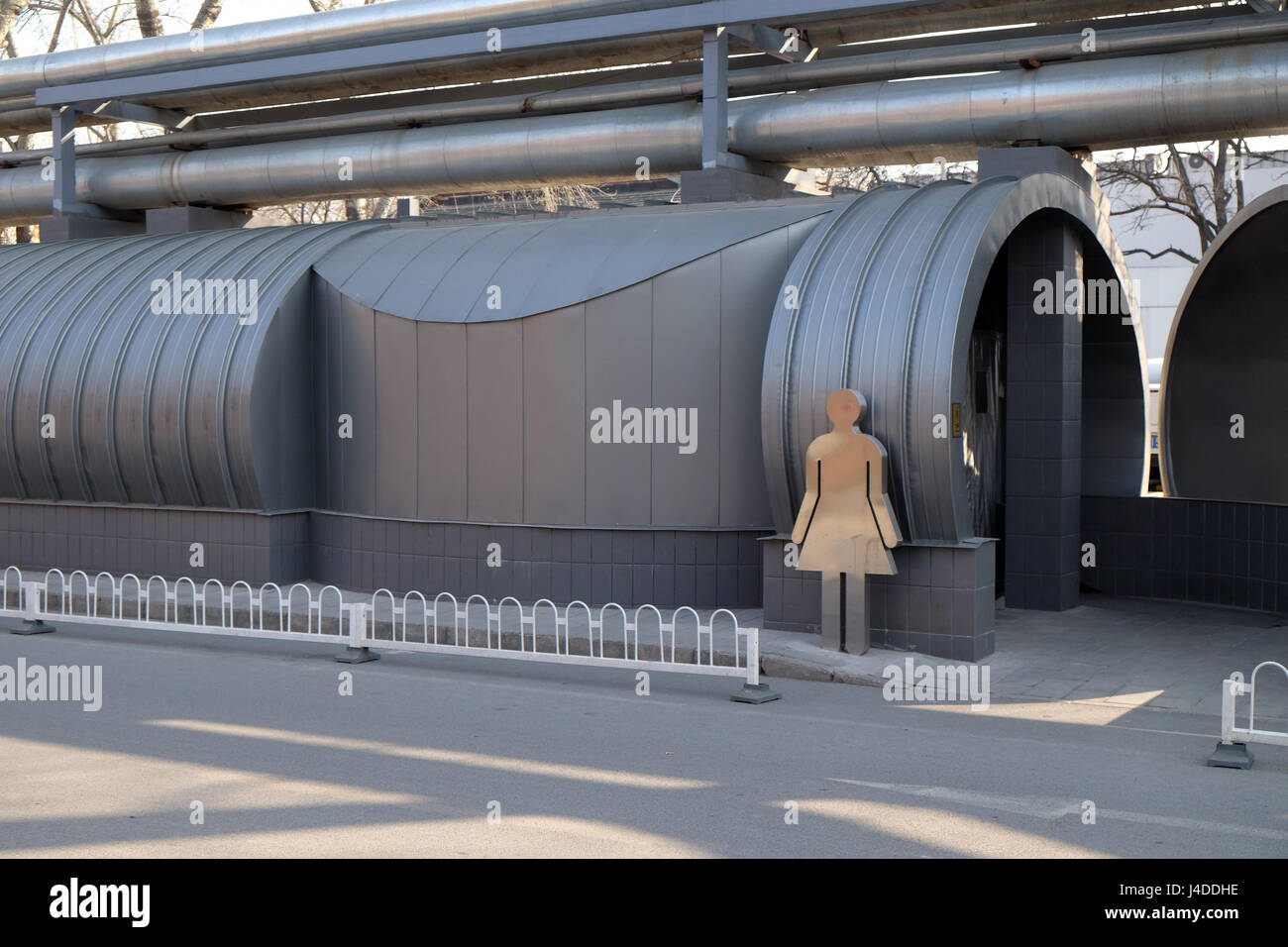 Chinese public toilet hi-res stock photography and images - Alamy