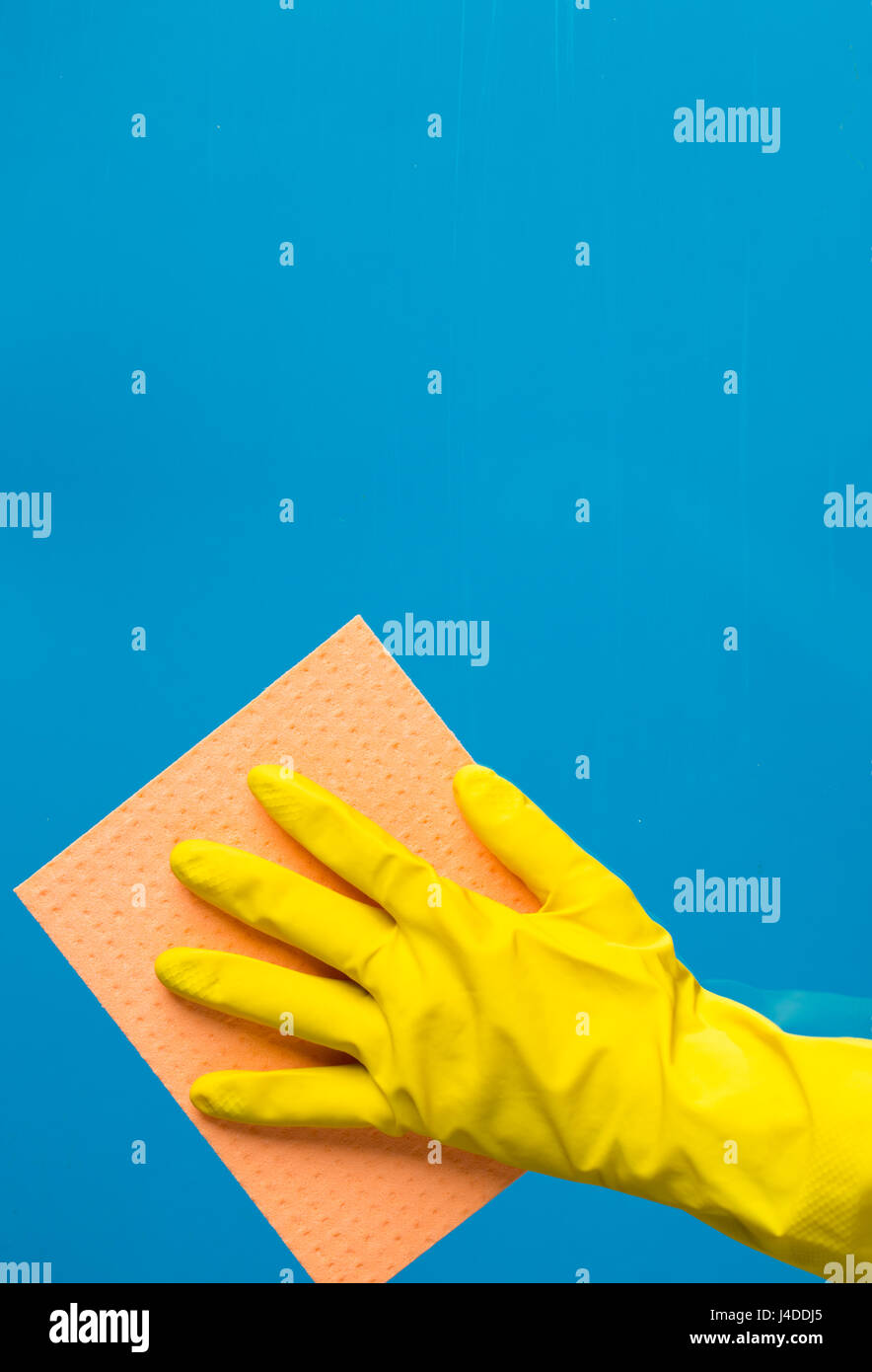 Hand wipes window hi-res stock photography and images - Alamy