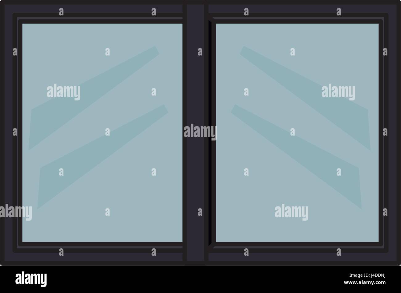 Glass display windows Stock Vector Images - Alamy