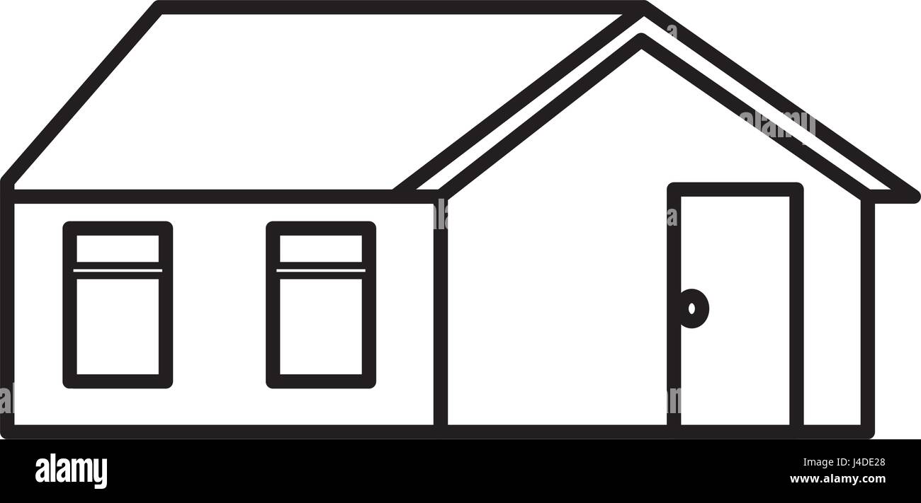 cute house exterior icon Stock Vector Image & Art - Alamy