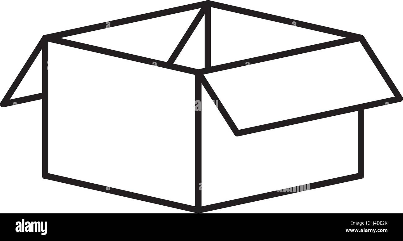 carton box packing icon Stock Vector Image & Art - Alamy