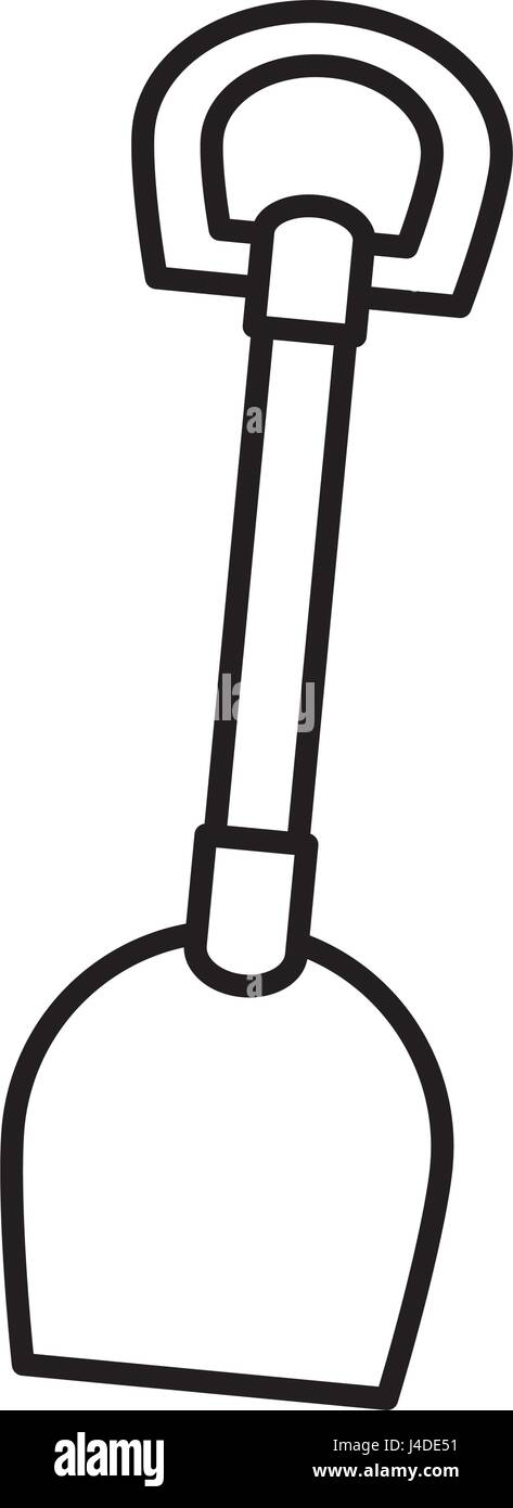 shovel tool isolated icon Stock Vector Image & Art - Alamy