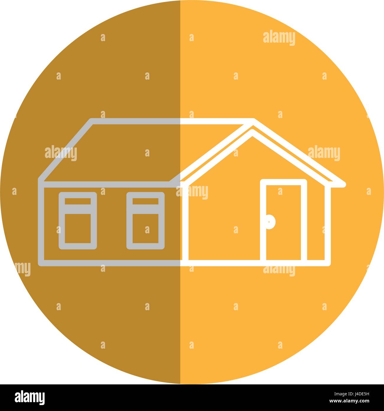 cute house exterior icon Stock Vector Image & Art - Alamy