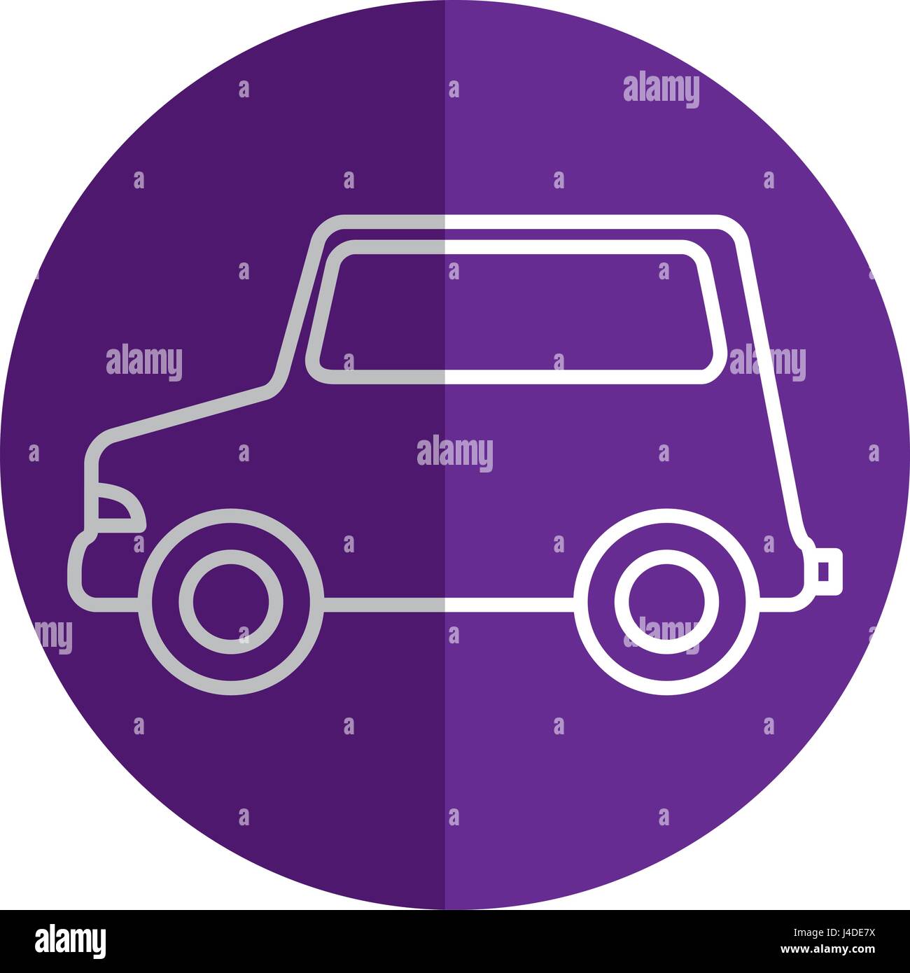 car vehicle isolated icon Stock Vector Image & Art - Alamy
