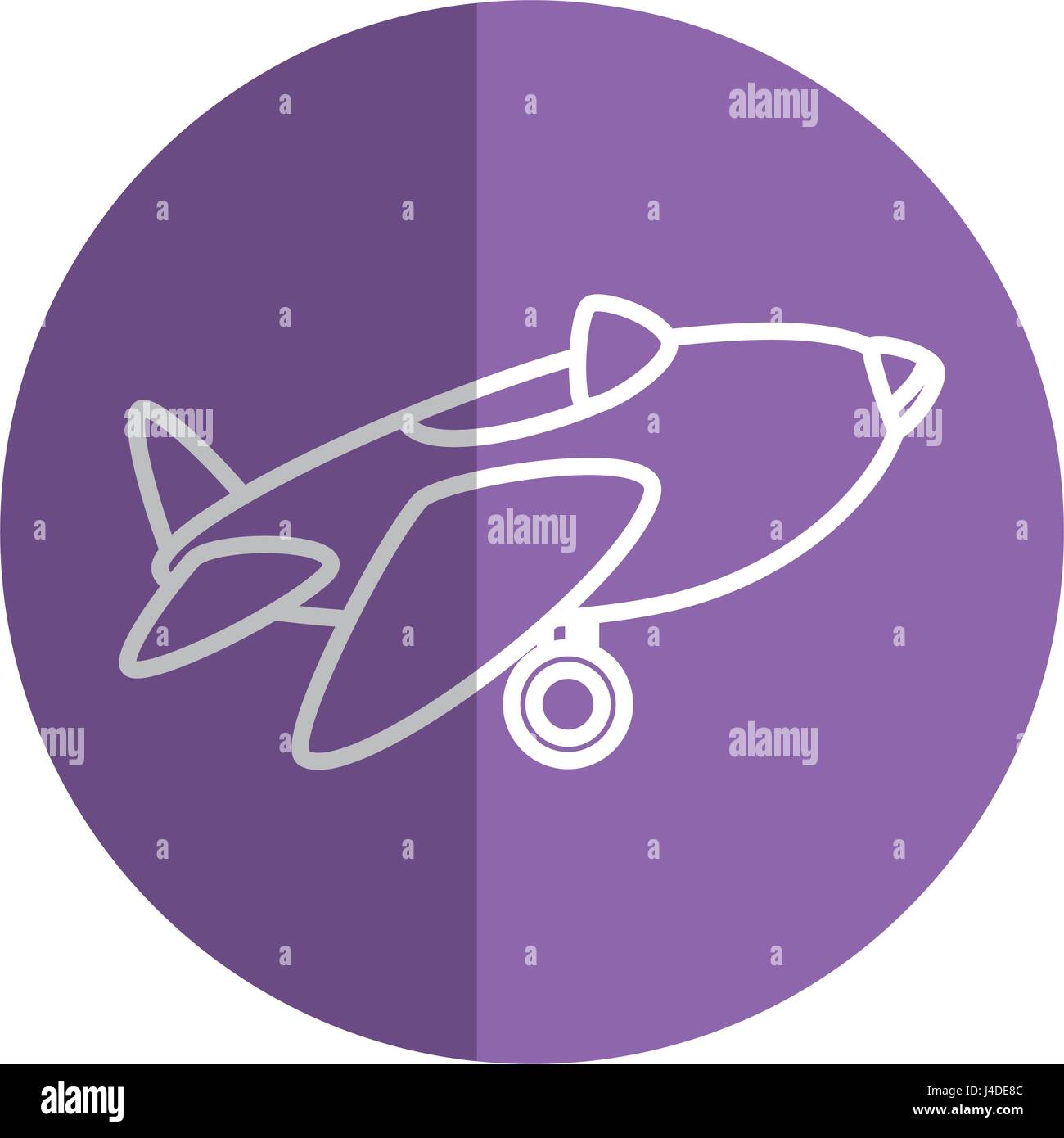 cute airplane toy icon Stock Vector Image & Art - Alamy