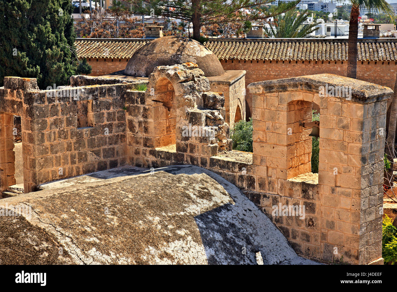 The medieval (Venetian) monastery of Ayia Napa, at Ayia Napa town ...