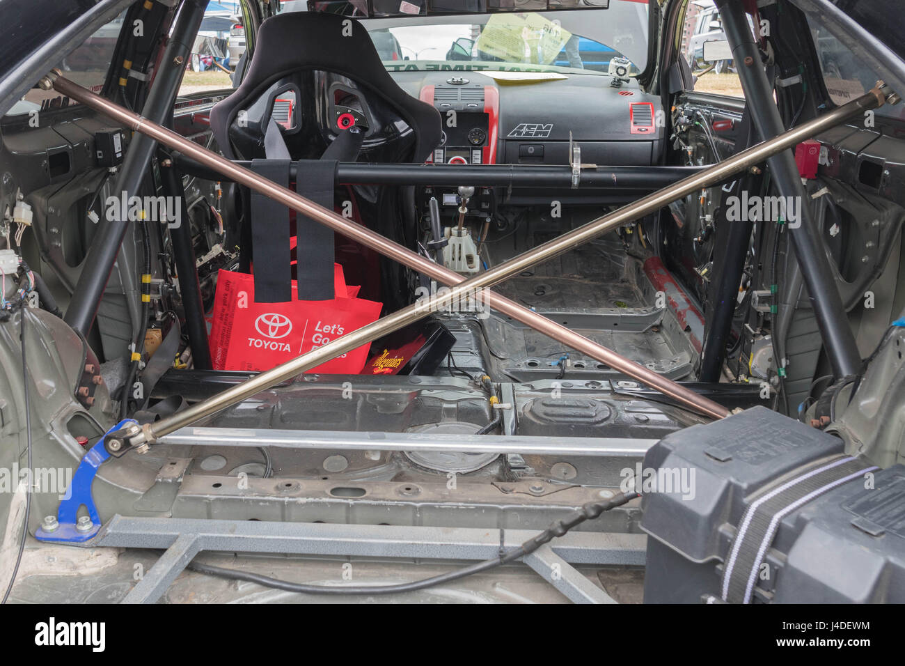 Race car interior hi-res stock photography and images - Alamy