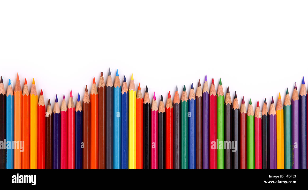 pencil isolated on white Stock Photo - Alamy