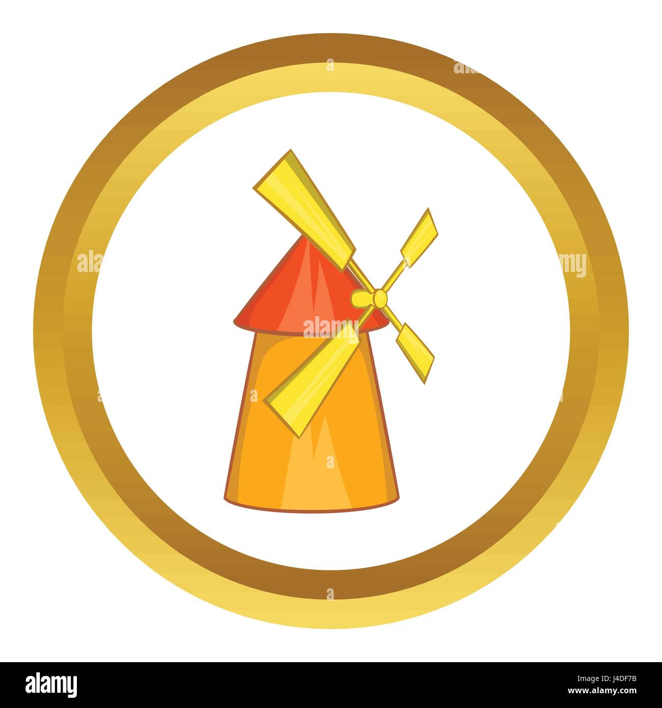 Windmill vector icon Stock Vector Image & Art - Alamy