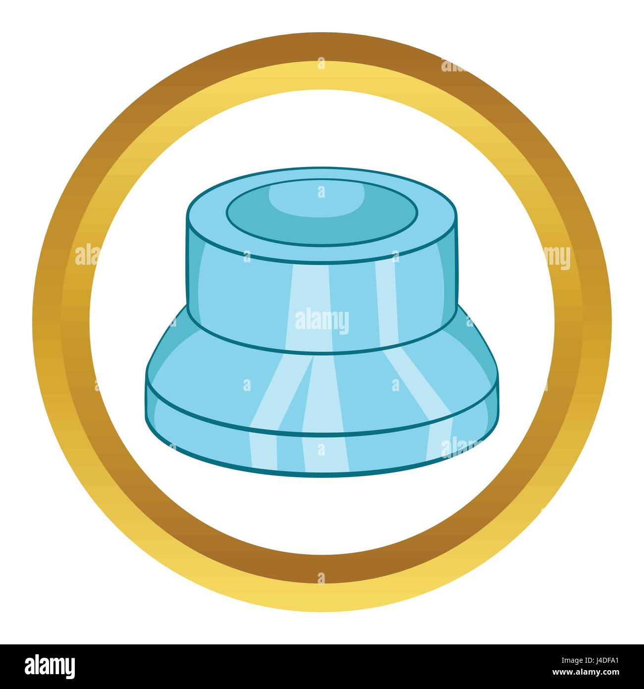 Round transparent cup drink Stock Vector Images - Alamy