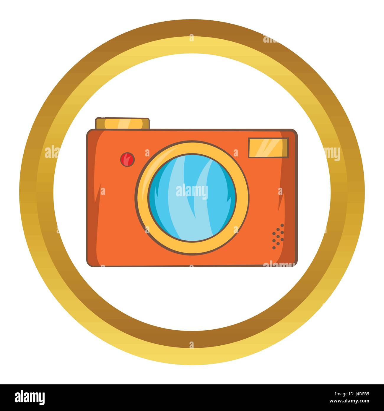 Retro photo camera vector icon Stock Vector Image & Art - Alamy