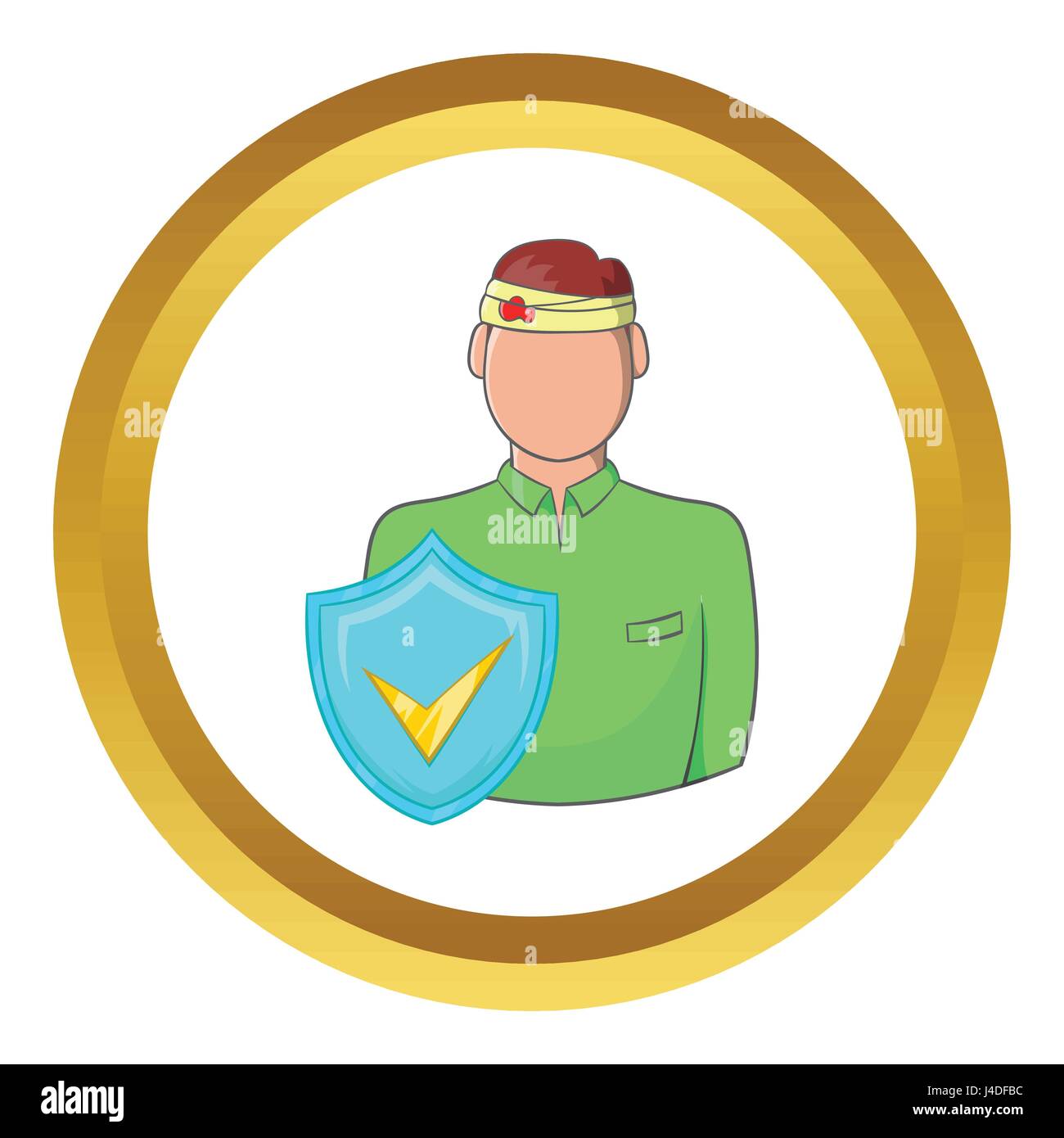 Accident insurance vector icon Stock Vector Image & Art - Alamy