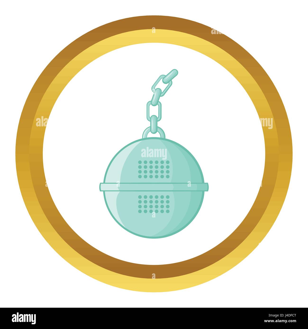 Steel strainer vector icon Stock Vector Image & Art - Alamy